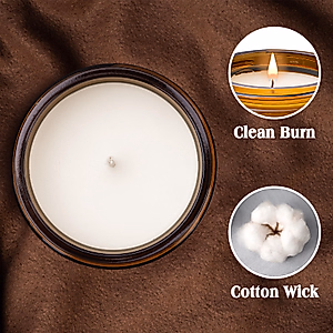 Homsolver 50th Birthday Gifts For Her Him, Happy 50th Birthday Candles Gift For Women Men, Funny 50 Years Old Decorations Ideas- Lavender Candle