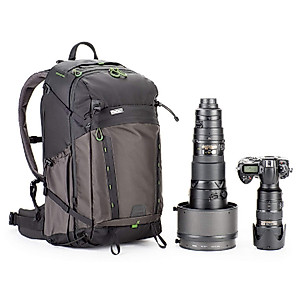 MindShift Gear BackLight 36L Backpack for 2x DSLR, 4 to 6 Lenses, Flash, 15" Laptop and 10" Tablet, Charcoal