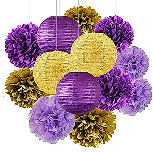 Graduation Decorations 2022 Purple Gold/Class of 2022 Graduation Banners,Graduation Party Decorations
