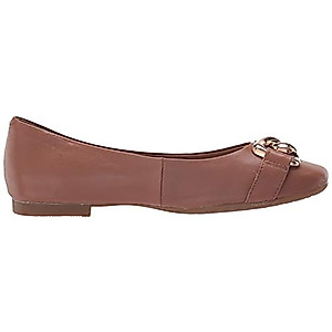 Aerosoles Women's Candice Ballet Flat, TAN Leather, 6