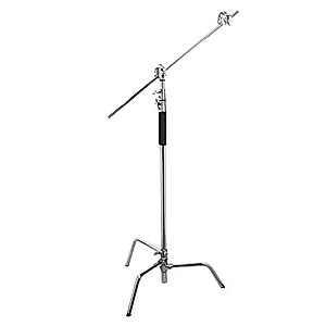 Flashpoint XPLOR 600 HSS R2 Battery Powered StudioFlash StrobeLight Photography Kit w/Built-in R2 2.4GHz, Bowens Mount, 600Ws, 8700mAh Battery, Bundle w/C-Stand and EZ Lock 36" OctaBox