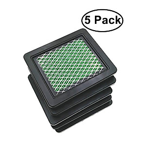MOWFILL 5 Pack 17211-zl8-023 Air Filter, Replace for Honda GC135, GC160, GCV135, GCV160, GCV190, GX100,GXV57 Lawn Mower Air Cleaner Element