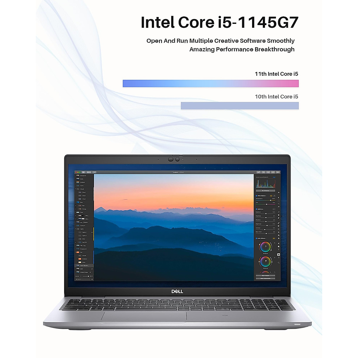 Dell 2023 Newest Latitude 5520 Laptop, 11th Gen Intel Core i5-1145G7, 32 GB RAM, 1 TB NVMe SSD, Wi-Fi & Bluetooth, HDMI, Windows 10 pro