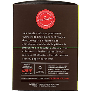 Paper Chef Parchment Cup Lotus 12 Count (Pack of 6)