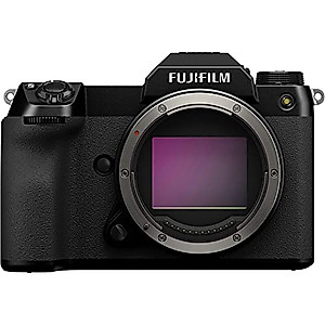 FUJIFILM GFX 50S II Medium Format Mirrorless Camera | Body Only + Rechargeable Battery + SanDisk Memory Card + Photo Starter Kit