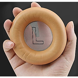 VEKEFF Sheepskin Replacement Ear Pads for Bang & Olufsen Beoplay H9, H9i, H7 Headphones (Lambskin Brown)