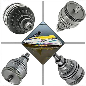 PROCOMPANY Starter Drive Bendix Replaces for Polaris OEM 3240122 4010418 4011585 4012033