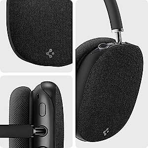 Spigen Urban Fit Designed for Airpods Max Case Cover Protective Ear Cup Covers - Black