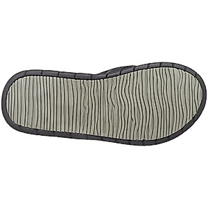 Oakley Men's Pier Ellipse Flip Flop, Blackout, 13