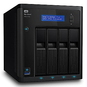 Western Digital Diskless My Cloud Pro Series PR4100 Network Attached Storage - NAS - Western DigitalBNFA0000NBK-NESN