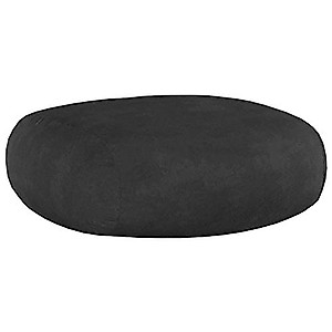 Chill Sack Bean Bags Large Bean Bag, 7-Feet, Charcoal Micro Suede