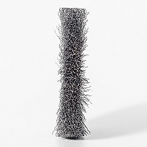 Mercer Industries 183010 - 6" x 3/4" x 2", 1/2", 5/8" Crimped Wire Wheel, .014 Carbon Steel Wire