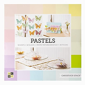 Die Cuts With a View Pastels Cardstock Collection