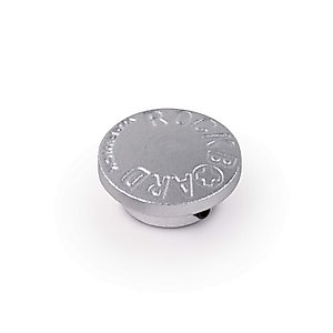 RockBoard Footswitch Topper StomPete, Silver, 3 pcs.