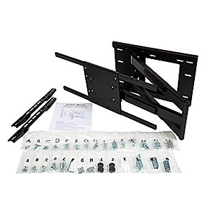 Wall Mount World - 40 Inch Extension Universal Wall Mount fits Samsung UN43J5200AFXZA 43" TV Features 90 Degree Swivel Left/Right - Adjustable tilt - Mounting Hardware Included - Easy Install