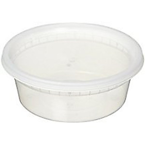 Reditainer Plastic Food Storage Containers with Lids (10, 16 OUNCE)
