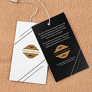 Velanio Cashmere Throw Blanket with Fringe | 60 x 54 Inch Super Soft Warm Blankets & Throws for Home, Travel | Makes A High End, Thoughtful Gift Idea | (Camel)