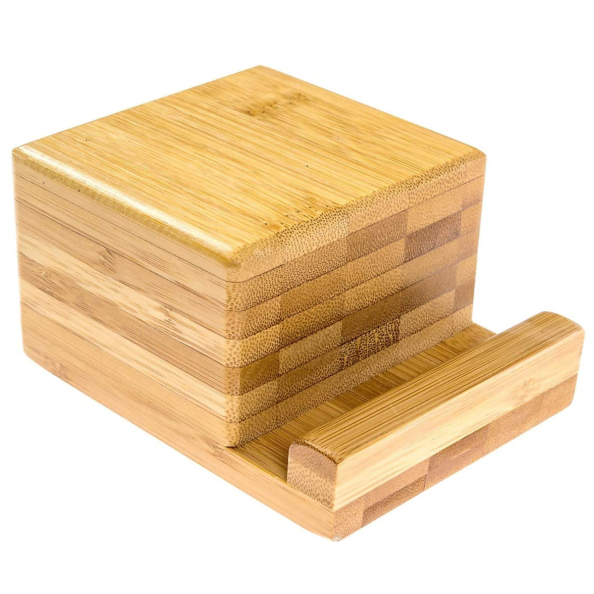 Record-Happy Vinyl Record Holder Stand – Single Album LP Display Perfect to show your Now Playing 12 inch, 7inch Records or CD’s Eco-friendly Bamboo will tastefully exhibit your collection