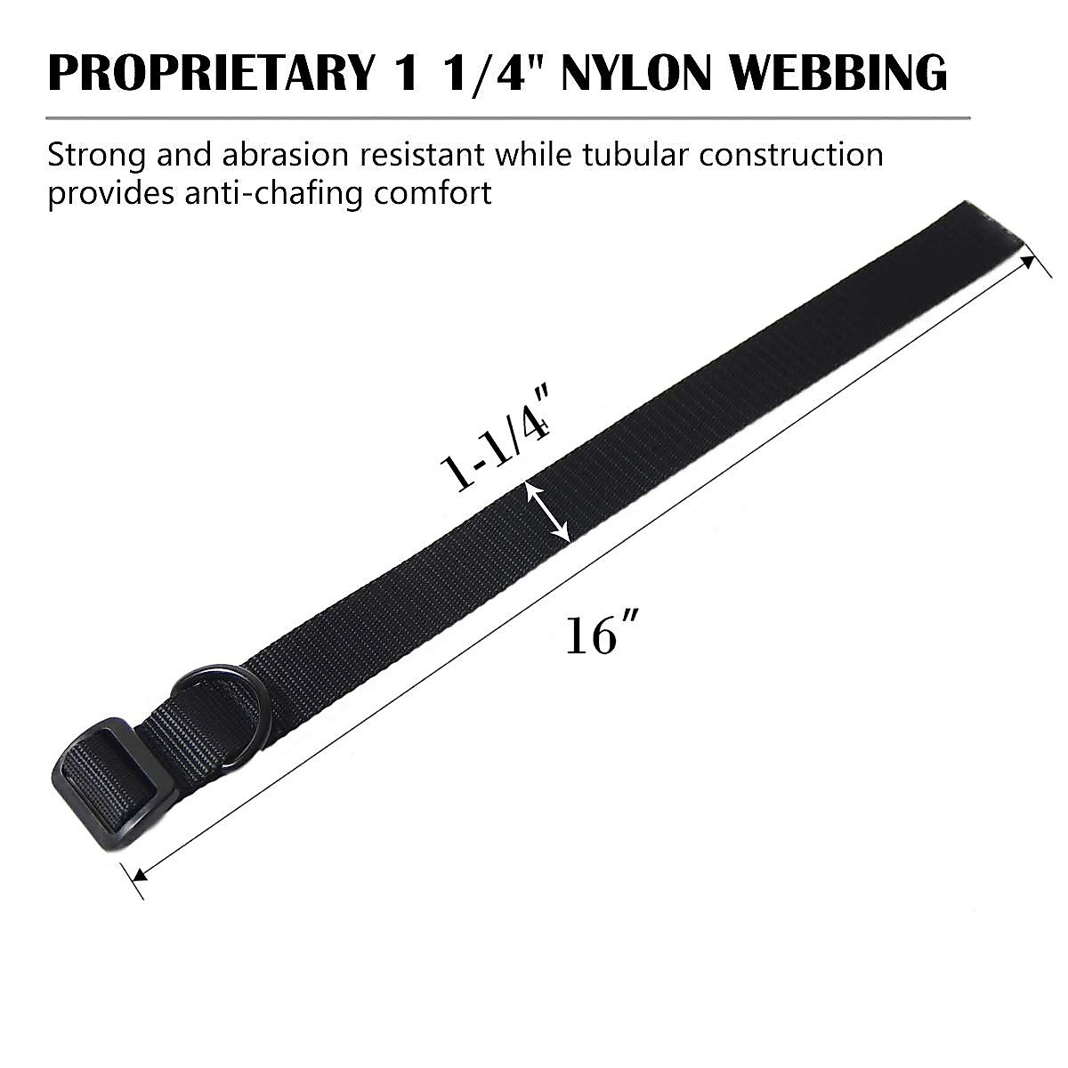 Aolamegs Tactical Gun Sling,Adjustable Rifle Sling 1.25” Nylon Strap with D Ring Loop for Hunting (2Pack)