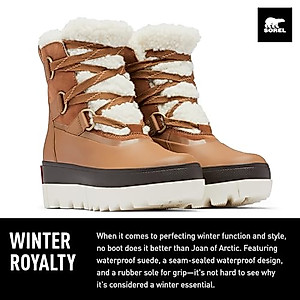Sorel Women's Joan of Arctic Next Boot Waterproof Boots - Velvet Tan, Chalk - Size 10