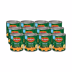 Del Monte Sliced Carrots, 8.25 Ounce (Pack of 12)