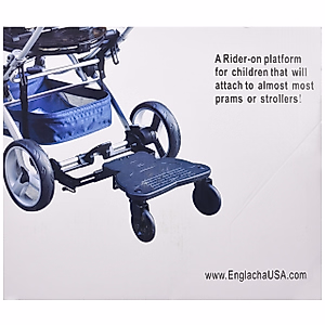 Englacha Easy Rider Trailer - Standing Platform - Quick and Easy to Use - Designed for Safety, Blue