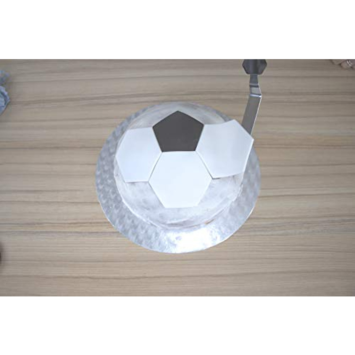 PME Football/Soccer Pattern Cutters, Standard, White