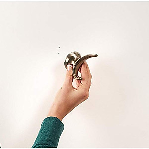 MOEN Darcy Double Robe Hook with Press and Mark in Brushed Nickel