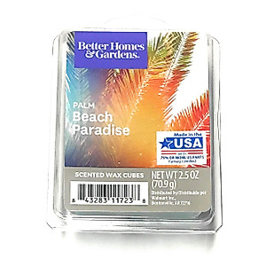 Better Homes & Gardens Scented Wax Cubes, 2.5 oz (Palm Beach Paradise, 2.5 Oz)