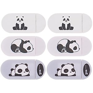 UKCOCO 6 Pcs Privacy Cover Phone Webcam Cover Tablet Protector Laptop Webcam Protector Laptop Webcam Cover Privacy Lens Cover Creative Webcam Cover Webcam Camera Cover Privacy Protector
