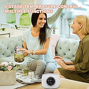 BabyExo Baby Formula Water Kettle,Precise Baby Water Kettle- Temperature Baby Milk Warmer for 24 Hours-1.2L BPA-Free Boil-Dry Protection Instant Water Warmer for Baby Formula