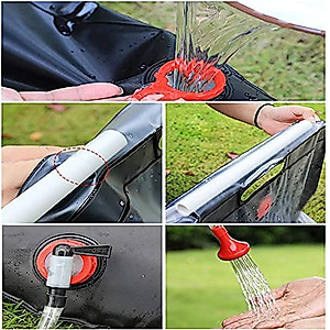 Camping Shower Tent Privacy Tent - Pop Up Changing Toilet Portable Sun Shelters Dressing Room Instant Outdoor for Camping Hiking Beach Picnic Fishing with Carrying Bag Privacy Tent & Shower Bag