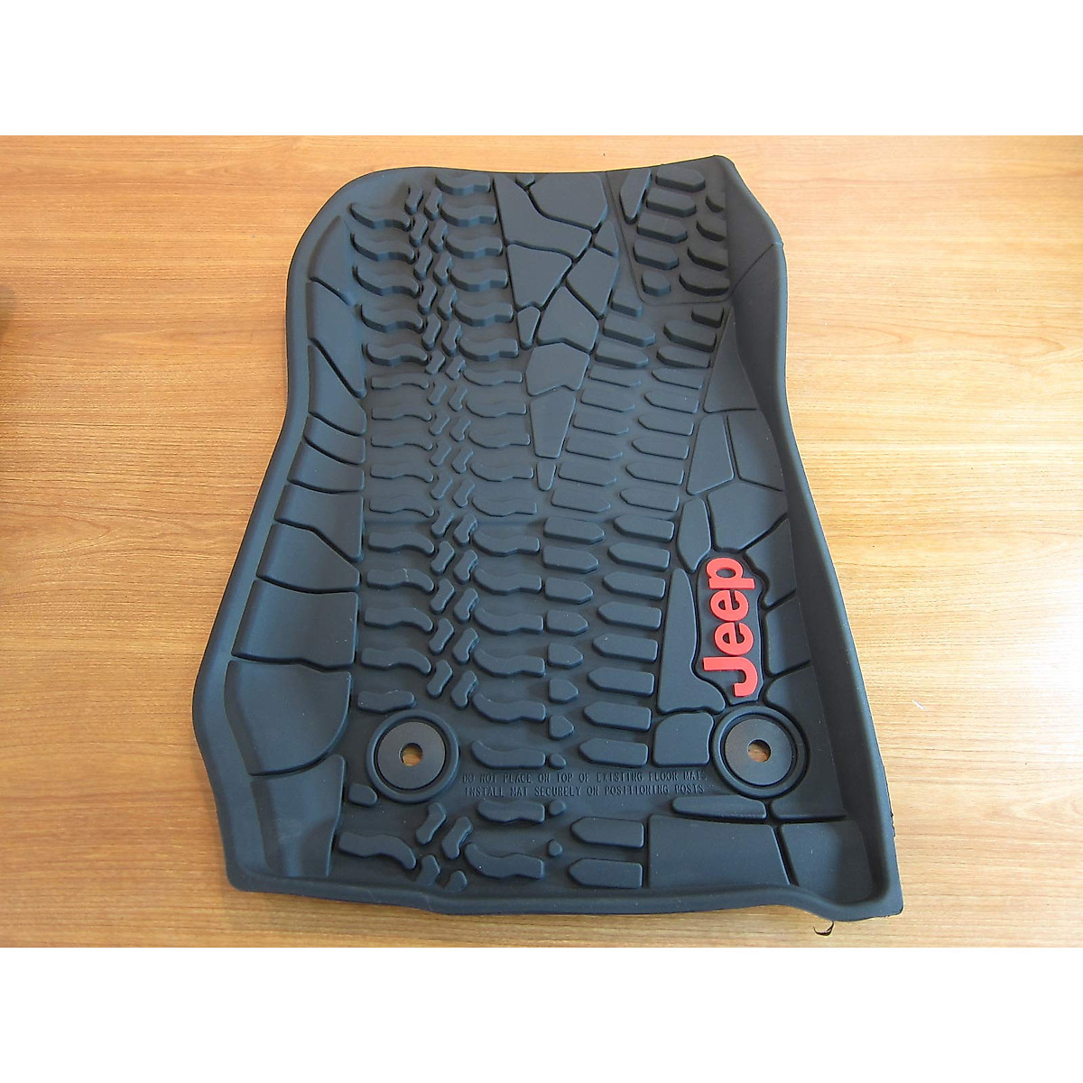 2014-2018 Jeep Wrangler JK Front High Wall All Weather Floor Mats New Mopar OEM
