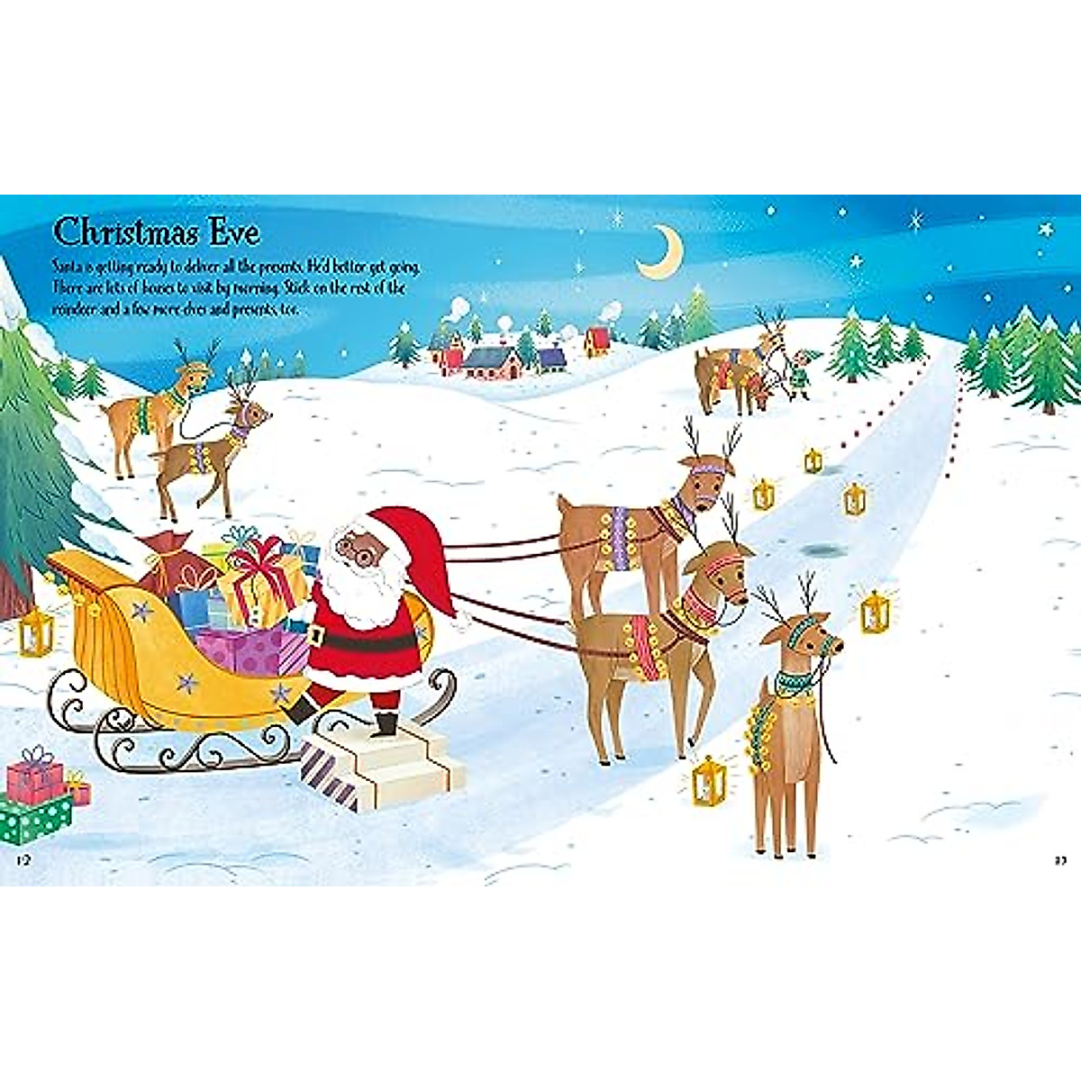 First Sticker Book Christmas: Enchanting Holiday Decorating Fun with over 150 Stickers, Perfect for Toddlers and Preschoolers (First Sticker Books)