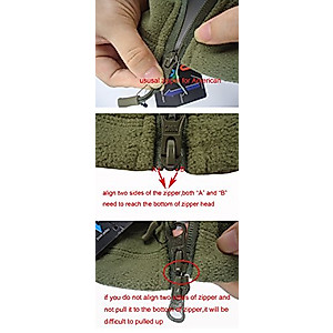 TACVASEN Jacket for Men Fall Winter Thicken Coats for Men Military Sherpa Jackets Full Zip Up Workout Hoodie Jacket for Men