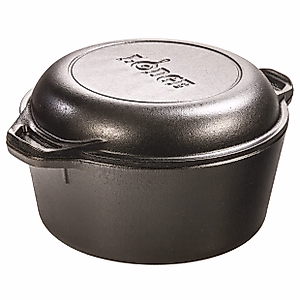 Lodge Cast Iron Serving Pot and Loaf Pan Bundle
