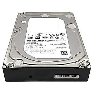 Seagate 6 TB Enterprise Capacity HDD SATA 6Gb/s 128MB Cache 3.5 inches Internal Bare Drive (ST6000NM00) (Renewed)