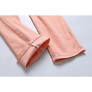 WULFUL Men's Ripped Jeans Slim Fit Skinny Stretch Comfy Denim Jeans Pants