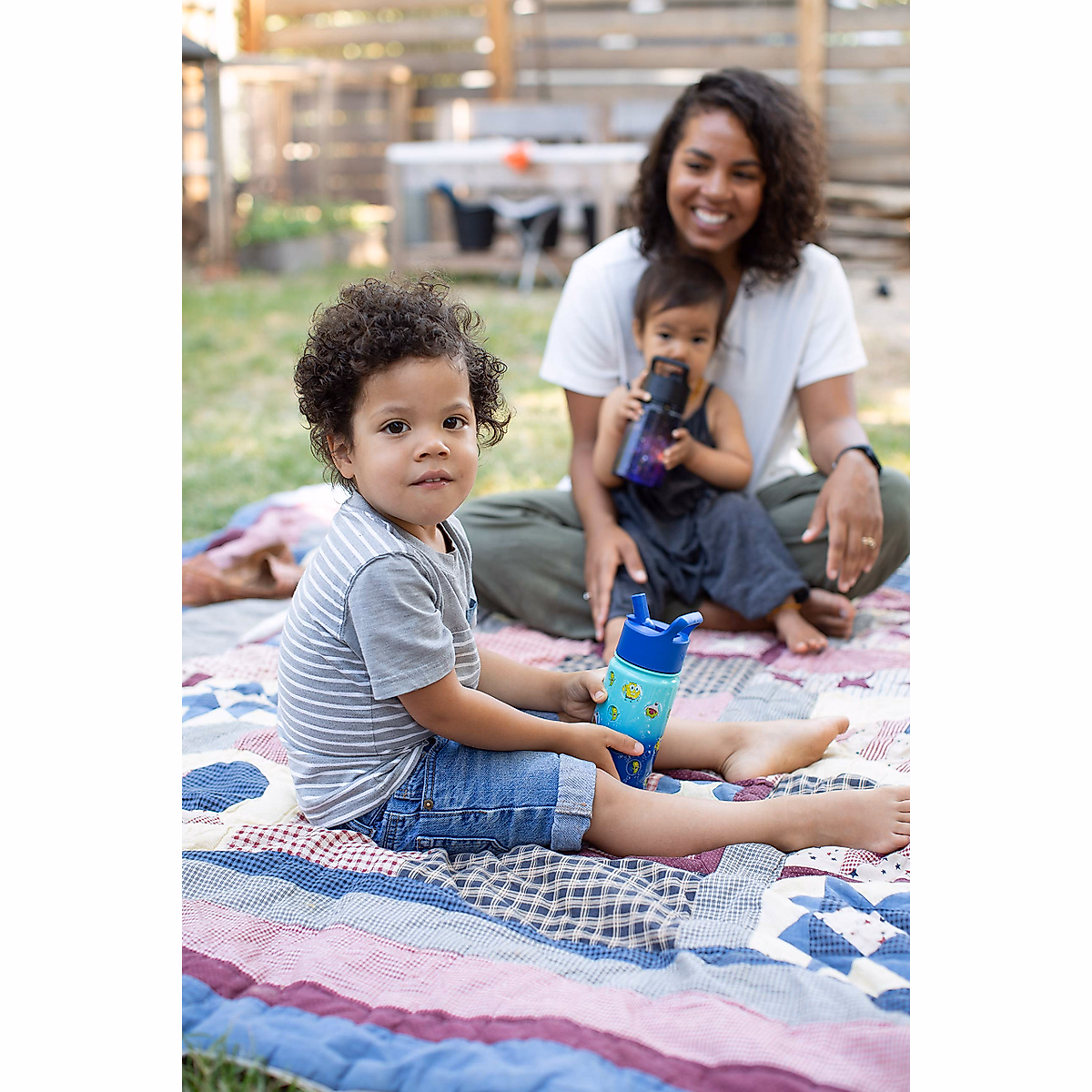 Simple Modern Paw Patrol Kids Water Bottle with Straw Insulated Stainless Steel Toddler Cup for Boys, Girls, School | Summit Collection | 14oz, Chase on the Case