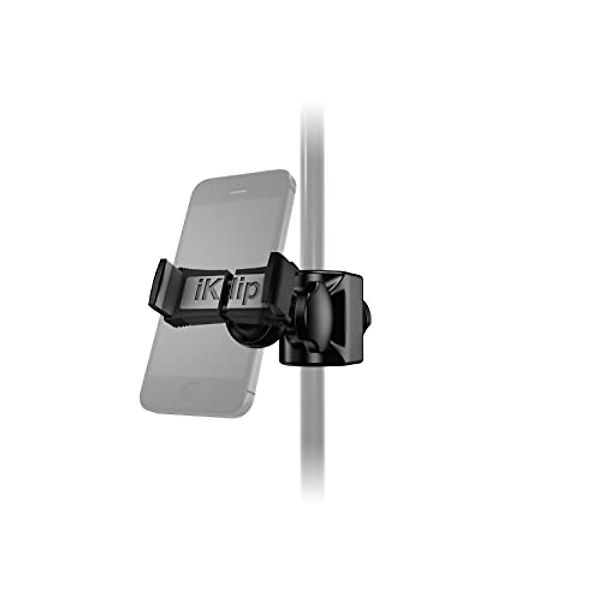 IK Multimedia iKlip Xpand Mini mic Stand Phone Holder, Compatible with iPhone & Android Smartphones 3.5" to 6", with Adjustable 360° Swivel