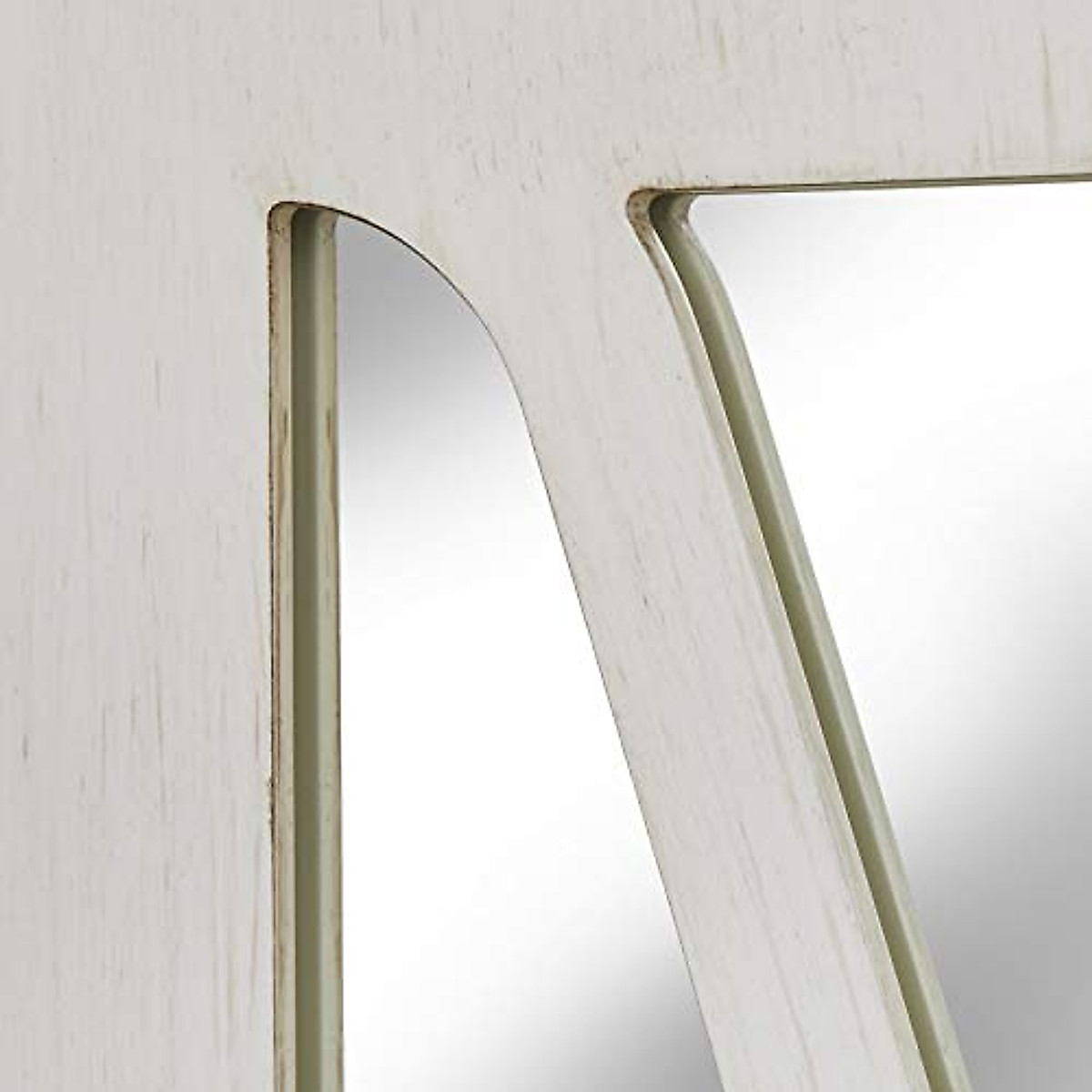 Target Marketing Systems Reflections Buffet/Console with Mirror, White