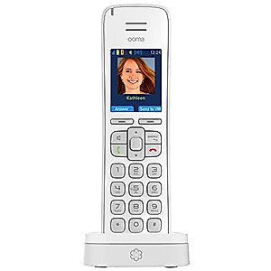 Ooma HD3 Handset – White. Works with Ooma Telo.