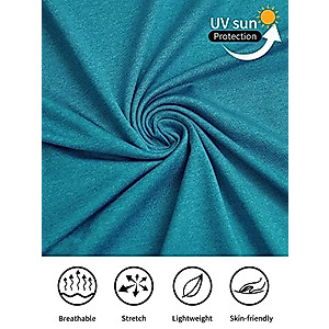 marami Mens Polo Long Sleeve - UPF Quick Dry Fishing Running Tennis Outdoor Classic Collared Golf Shirt Lake Blue Size XL