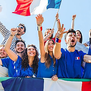 300 Pieces Waterproof VIP Plastic Wristbands VIP Wristbands for Events Lightweight Bracelets Armbands Party Wrist Band for Events, Amusement Parks, Concerts, Fairs, Festivals (Gold)