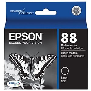Epson T088120 DURABrite Ultra 88 Moderate-use -Inkjet -Cartridge -Black