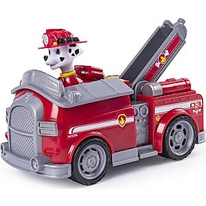 Paw Patrol Marshall's Transforming Fire Truck with Pop-Out Water Cannons, for Ages 3 and Up
