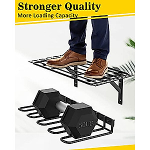 ENONCI 2 Pack Adjustable Design Power Tool Organizer, Garage Storage, Garage Organization Drill Holder Wall Mount, Garage Storage, Garage Shelving Tool Organizer for Garage Pegboard Workshop