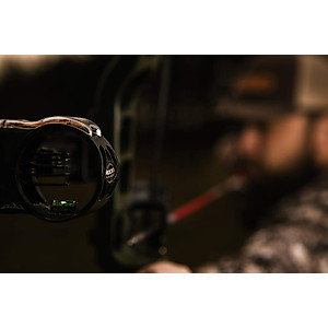 Mountain Rocky Direct Mount 5-Pin Bow Sight - .019” Pins, All Aluminum Construction, 2nd & 3rd Axis Adjustable, Tool Free Micro Adjust Windage & Elevation Laser Etched Markers, Built-In Light Adapter