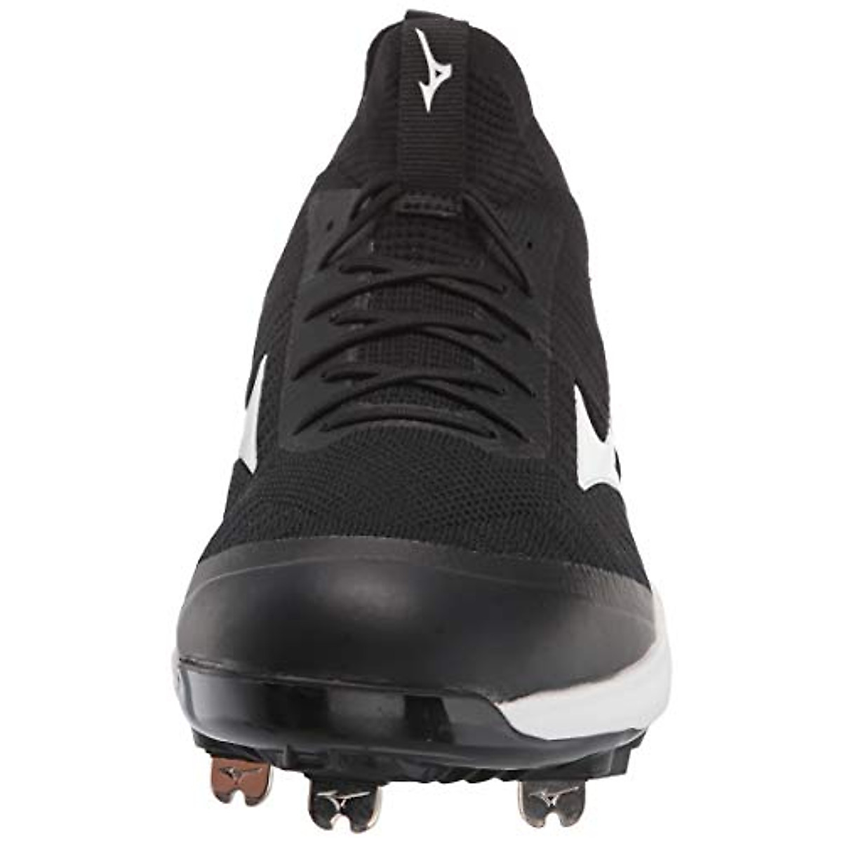 Mizuno Mens Cleat Baseball Shoe, Black/White, 13 US