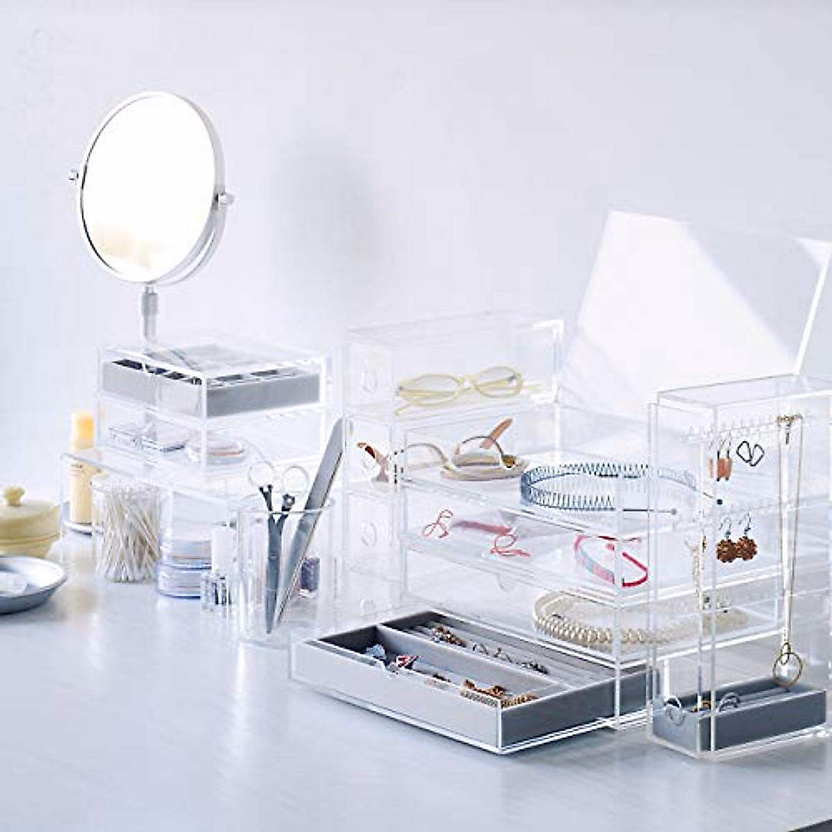MUJI E11S140 Storage Box, M, Clear